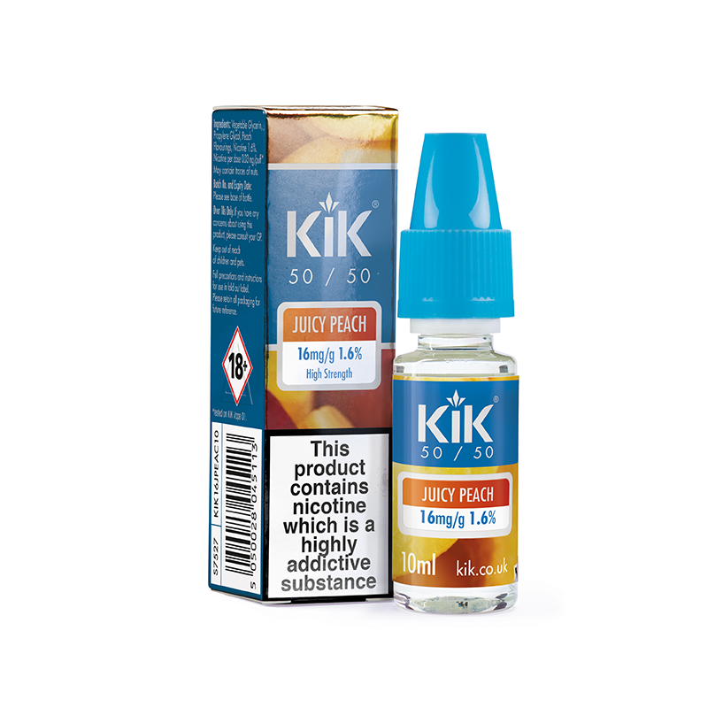 Juicy Peach Flavour E Liquid | KiK – KiK E Liquids